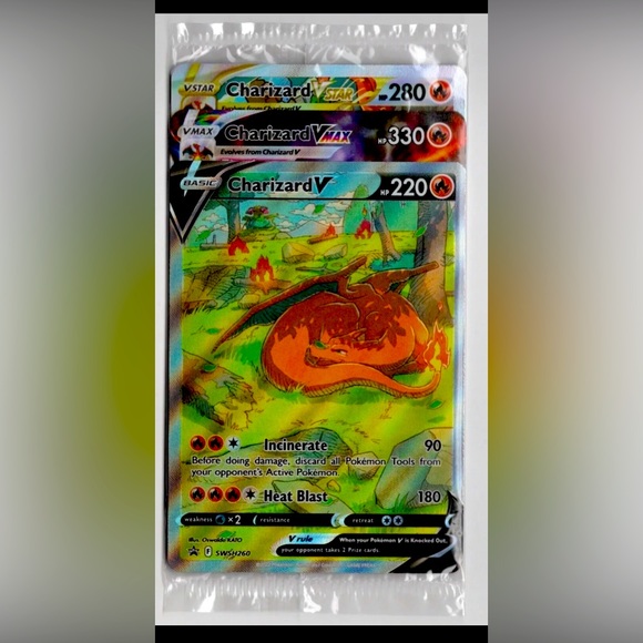 Pokemon | Toys | Pokemon Charizard V Swsh26 Vmax Swsh26 Vstar Swsh262 ...